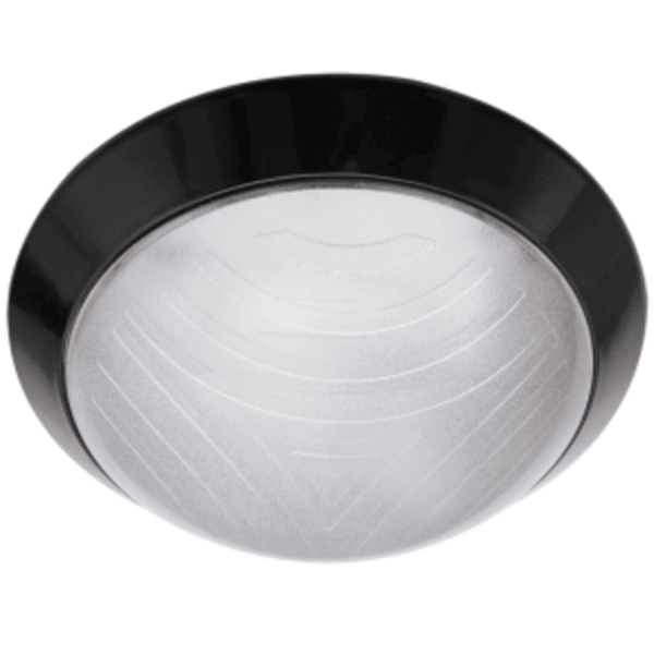 Black Rim Round Bulkhead - Electro Dynamics