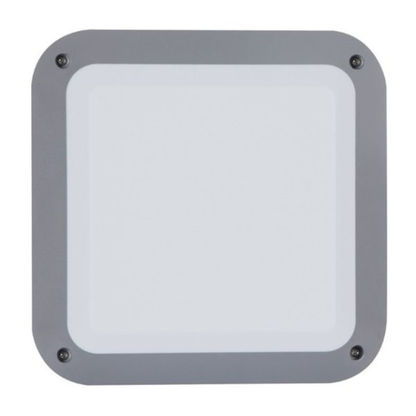 Grey Square Bulkhead - Electro Dynamics