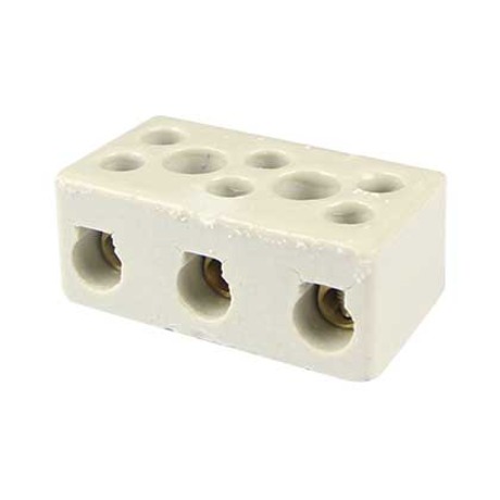 3 Pole Porcelain Connector - Electro Dynamics