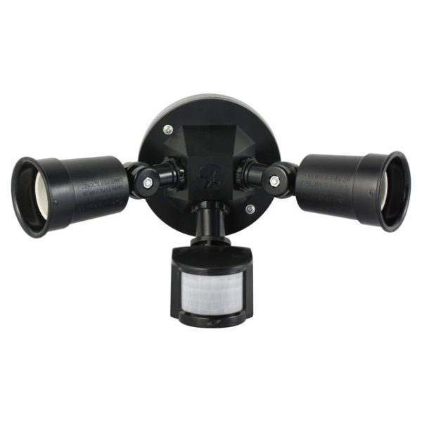 Twin Spotlight with Motion Sensor - Electro Dynamics