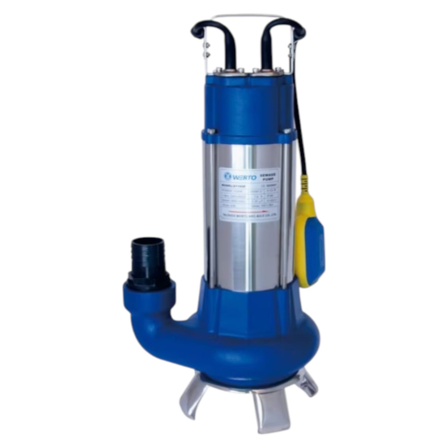 1.5HP Sewage Submersible Pump With Float Switch - Electro Dynamics
