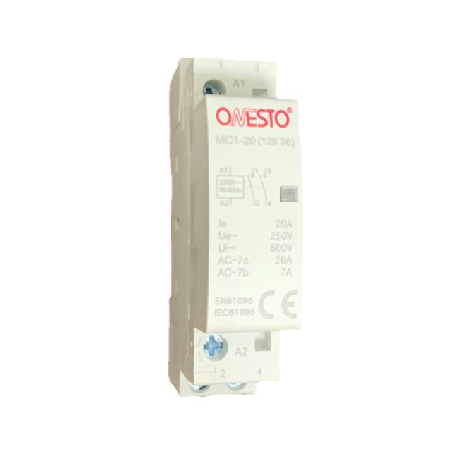 Modular Contactor 25A 2 Pole - Electro Dynamics